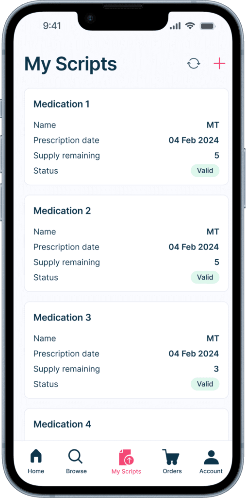 MyScripts - Chemist2U's Free Script Wallet